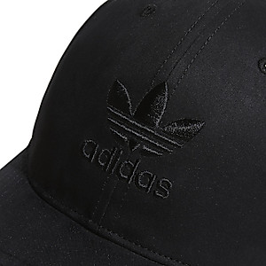 adidas Originals Men's Originals Relaxed Plus Strapback, Black, One Size
