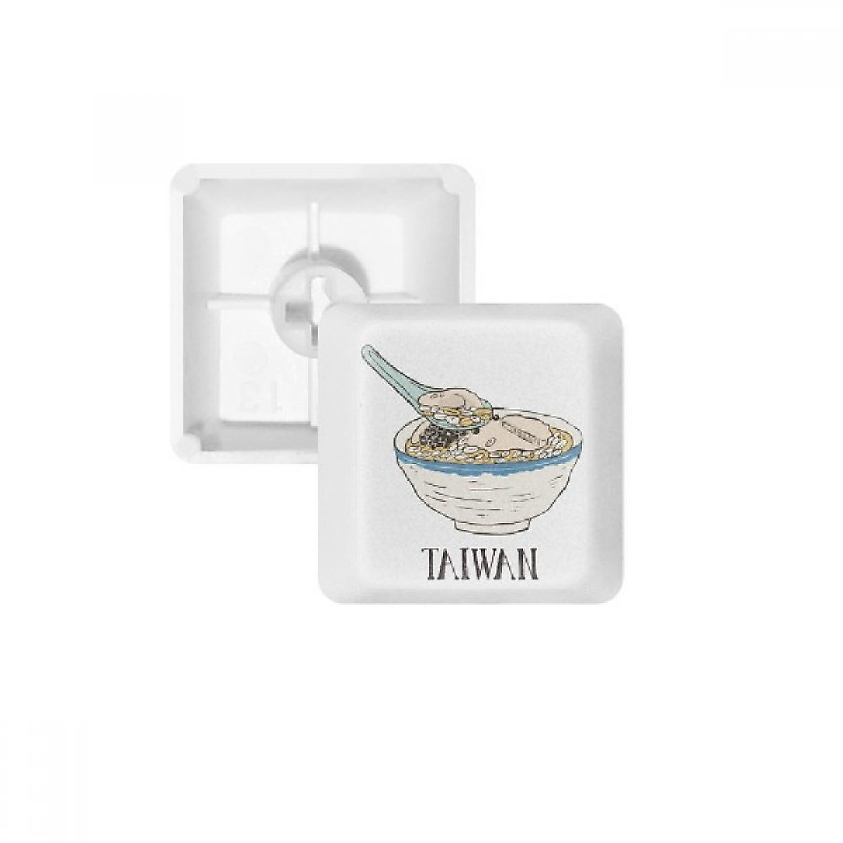 DIYthinker Cold Drink Ice Food Taiwan Keycap Mechanical Keyboard PBT Gaming Upgrade Kit