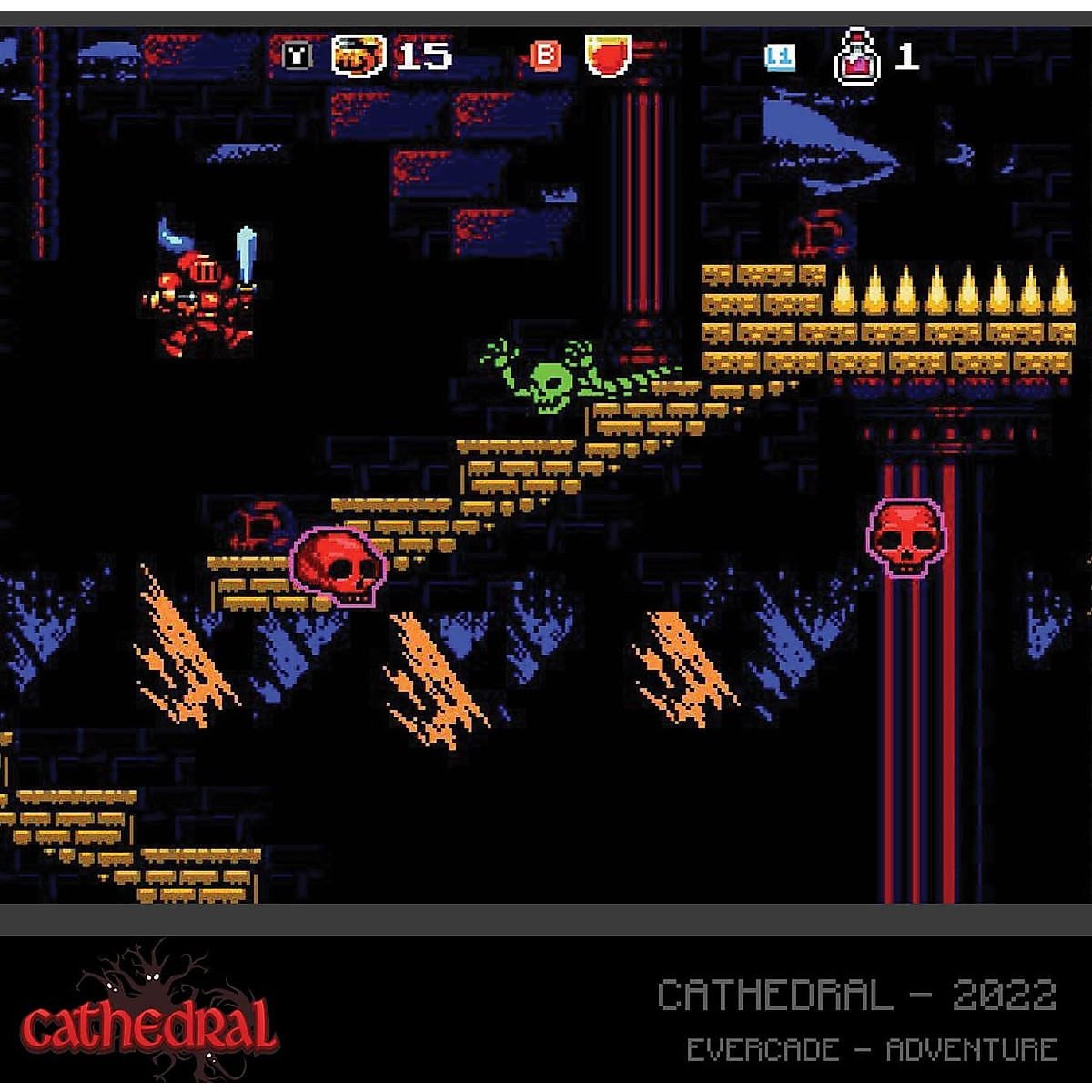 Blaze Evercade Alwa Cathedral Dual Cartridge - USA