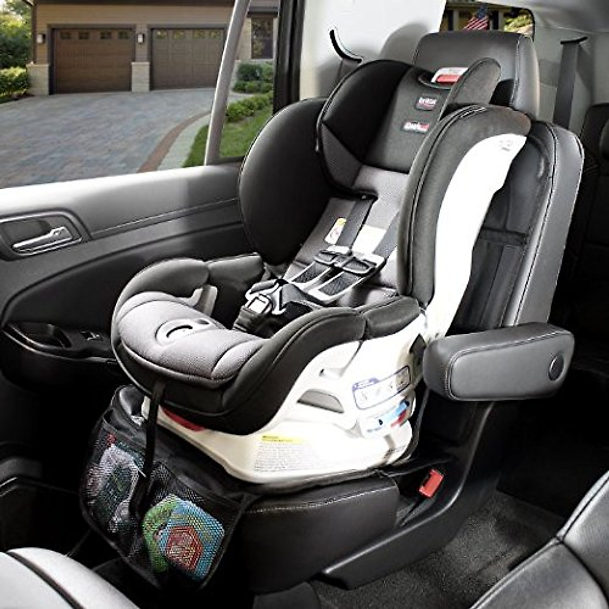 KHOMO GEAR - Baby Infant Car Seat Cover Protector - Black - Car Seat Protector