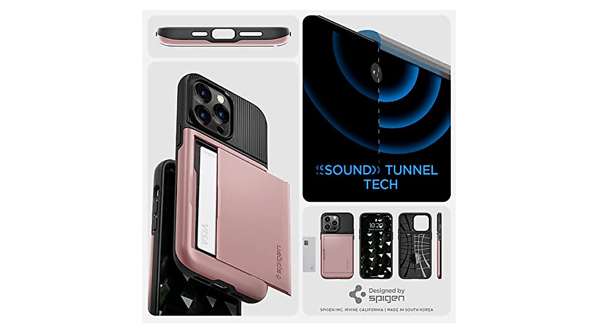 Spigen Slim Armor Case for iPhone 14 Pro Max - Rose Gold