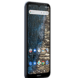 Nokia C20 | Android 11 (Go Edition) | 2-Day Battery | Dual SIM | 2/32GB | 6.52-Inch Screen | Dark Blue