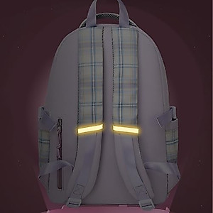 Festa Park Kawaii Japanese Backpack for Women Girls, Aesthetic Cute Backpack with Pendent Pink, Durable Fashion School Bookbag for Girls (Purple)…