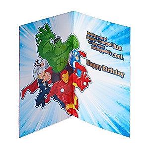 American Greetings Birthday Card for Boy (Avengers)