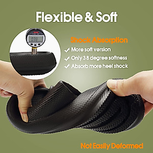 EQUICK Cloud Slides Pillow Slippers for Women and Men | Shower Slippers Bathroom Sandals | Ultra Soft | Cushioned Thick Sole | Indoor & Outdoor U221YZTX344.DN-Aurora black-44-45