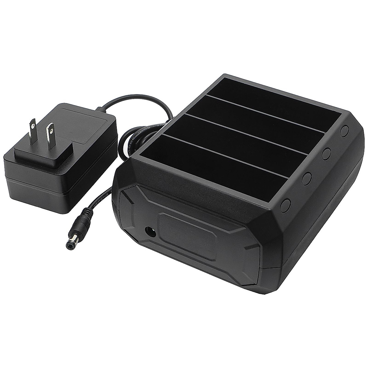 Battery Charger Station for Zebra WT6000 RS6000 Barcode Scanner,4-Slot Charging Cradle Power Supply Included,Replacement for P/N (SAC-NWTRS-4SCH-01)