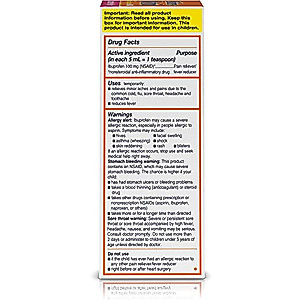 Motrin Child Berry Liq Size 4 Fluid Ounce, Pack of 6