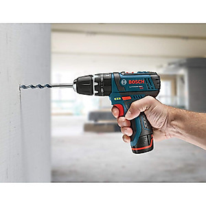 BOSCH PS130N 12V Max 3/8 In. Hammer Drill/Driver (Bare Tool) , Blue