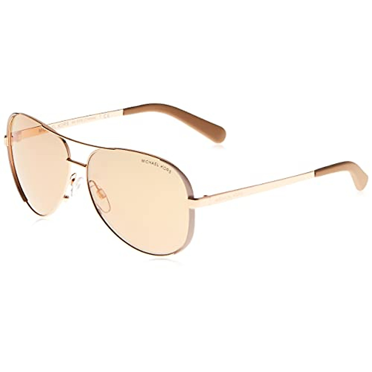 Michael Kors MK5004 Chelsea Rose Gold One Size+ BUNDLE with Designer iWear Eyewear Care Kit