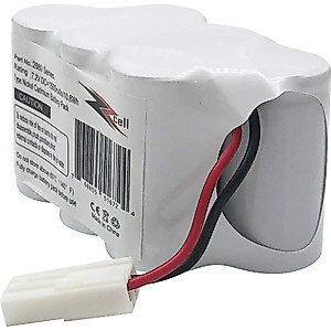 ZZcell® Battery Replacement for Bissell 2880 Series Perfect Sweep Turbo Cordless Carpet & Floor Sweeper Vacuum Models 2880, 2880A, 2880B, 2880C, 2880D, 2880K, 2880Q, 2880T, 2880W, 28801, 28802, 28806