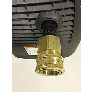 GenExhaust Compatible with Honda EU2200i/EU2000i Generator 4" Quick Disconnect Exhaust Extension Hardware only