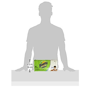 Bounty Paper Napkins, White, 200 Count (Packaging May Vary)