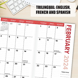 Willow Creek Press Woof 2-Year January 2024 - December 2025 Monthly Pocket Planner (3.5" x 6.5")