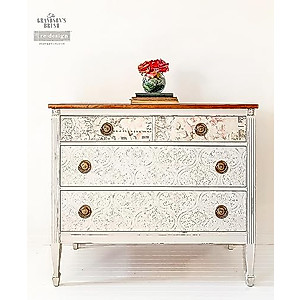 Prima Re-Design Decoupage Decor Tissue Paper 19"x30" 2/Pkg-Floral Parchment Redesign Décor'S Day Decorations,Easter Day,Decorations,Saint Patrick'S Day Gift St Patricks Day Decorations