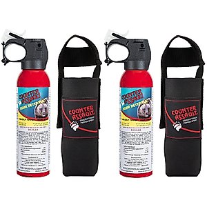 Counter Assault Bear Spray, 8.1 oz (Pack of 2)