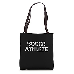 Bocce Athlete - Distressed Sport Design Tote Bag