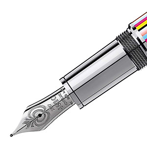 Montblanc Great Characters The Beatles Special Edition Lacquer and Metal Multi-Color Fountain Pen 116256