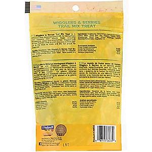 Sunseed Company 5 Pack of Wigglers and Berries, 2.5 Ounces Each, Trail Mix Treat for Hedgehogs