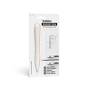Bobino Magnet Pen - White - Stylish Minimalist Writing