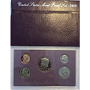 1989 S US Proof set Beautiful Cameo Comes in original US mint Box Proof