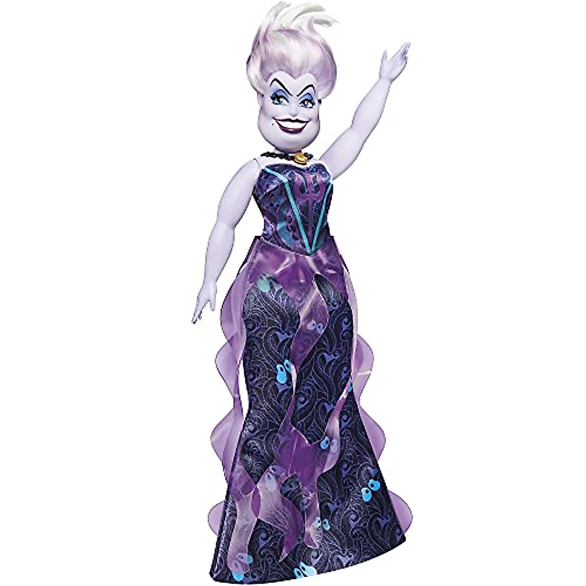 Disney Princess Villains Black and Brights Collection, Fashion Doll 4 Pack, Disney Villains Toy for Kids 5 Years Old and Up (Amazon Exclusive)