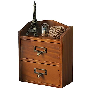 QoTang Floating Nightstand Shelf with Drawer Rustic Wood Floating Wall Drawers Bedside Shelf Wall Mounted Nightstand Floating Shelf for Living Room Bedroom Bed Side Table Night Stand Storage Display