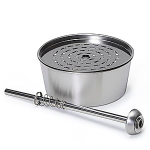 Presto 02815 12-Cup Cordless Coffee Percolator - Stainless Steel, Modern Design, Easy Pour Spout, Stay-Cool Handle, Matte-Black