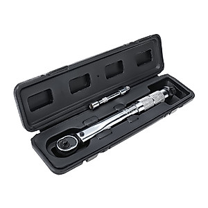 FreeTec 1/4" Drive Adjustable Click Torque Wrench 20-200 Inch-Pound