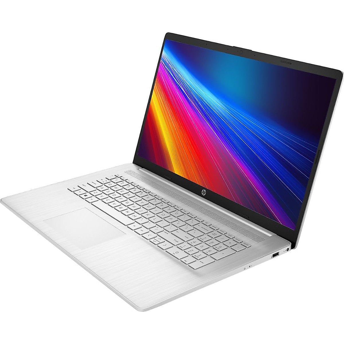HP 17.3 Inch Touchscreen Laptop for College Students, School, AMD Ryzen 5 7530U (Beats i7-1165G7), 32GB RAM, 1TB SSD, Windows 11 Pro, 10 Number Keyboard, WiFi 6, HDMI, Silver, PCM