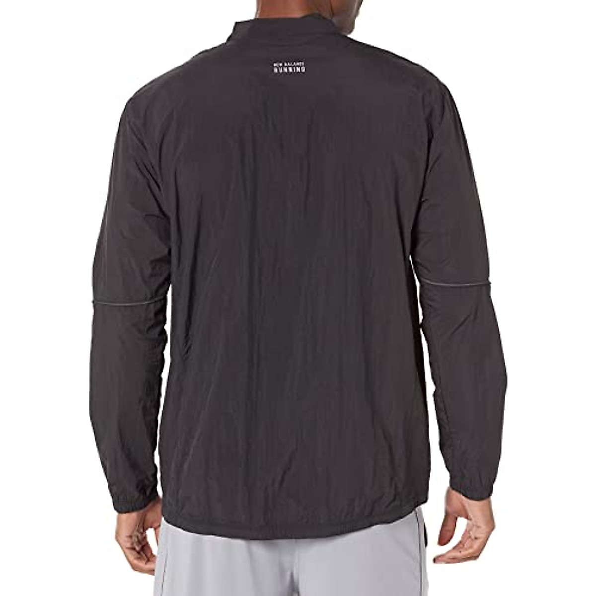 New Balance Men's Impact Run Jacket, Black, Medium