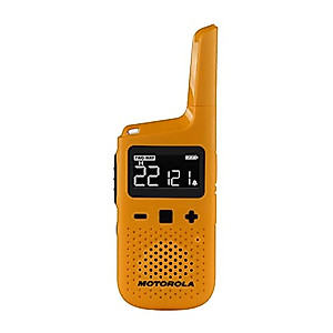 T380 Yellow 25 Mile 2 Way Radio W/Charging Dock