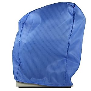 ESD Safe Microscope Dust Cover, Blue Cotton Fabric, BoliOptics MA02024102
