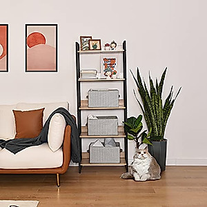 GRANNY SAYS Bundle of 3-Pack Rectangular Large Storage Bins & 3-Pack Rectangular Medium Storage Bins