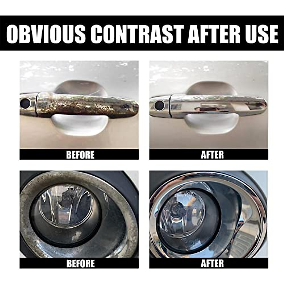 Hulzogul 30/100ml Car Rust Remover Wheel Cleaner, Auto-Rost-Entferner, Car Rust Remover, Rim and Tyre, Car Maintenance Cleaning Rust Remover