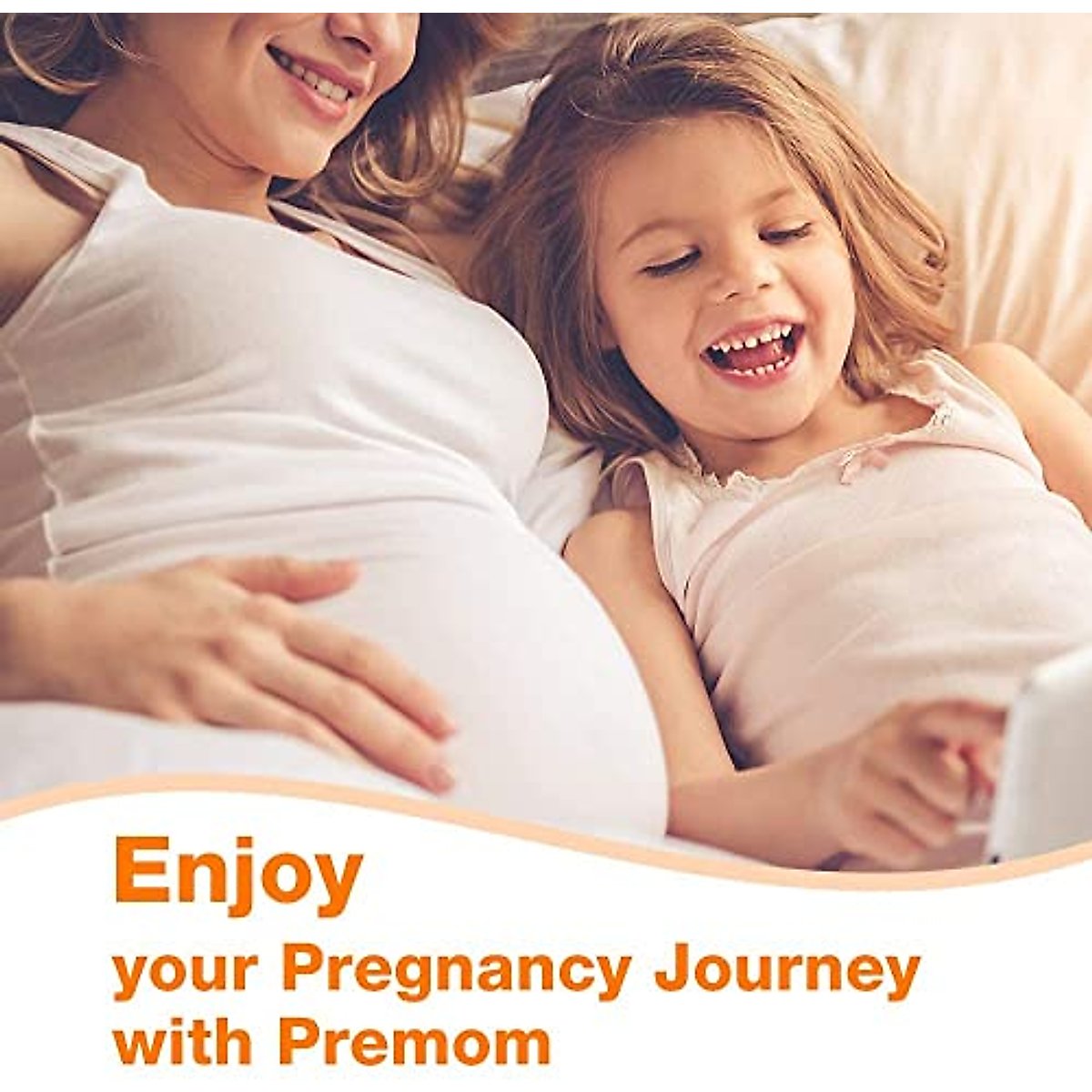Premom Pregnancy Test Strips- 30 Pack Early Detection Pregnancy Test Kit Powered by Premom Ovulation Predictor iOS and Android APP