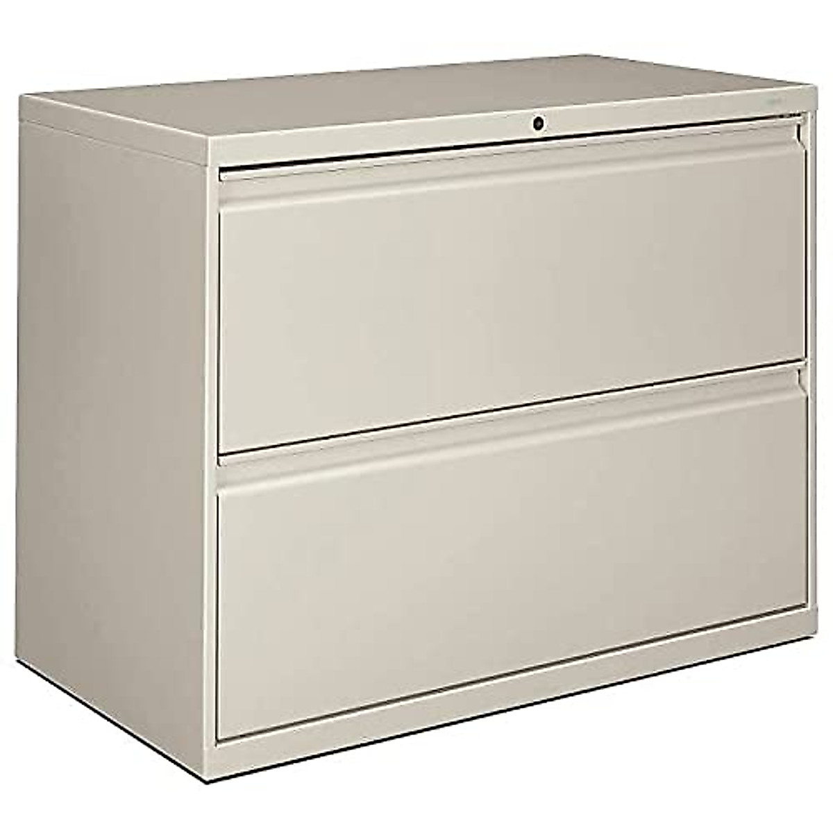 HON 882LQ 800 Series Two-Drawer Lateral File, 36w x 19-1/4d x 28-3/8h, Light Gray