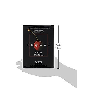 MCS Format Picture Frames, Gallery Wall Frames, Black, 5 x 7, 12-Pack