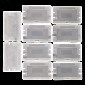 Plastic Game Cartridge Cases Storage Box Protector Holder Dust Cover Replacement Shell for Nintendo GBA Gameboy Advance SP GBM (5pcs)