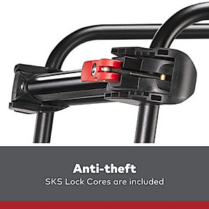 YAKIMA - HitchSki Ski & Board Conversion Mount For Bike Hitch Rack, Fits Up To 6 Pairs of Skis or 4 Snowboards