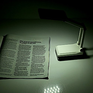 Yosoo Rechargeable Desk Lamp with USB Charger Portable Dimmable LED Table Lamp 16 LEDs Folding Light for Travel Reading Studing Home Office School
