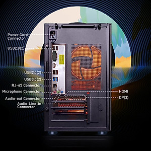 STGAubron Gaming Desktop PC,Intel Core i7-11700KF up to 5.0G,32G DDR4,2T SSD,GeForce RTX 3060 12G GDDR6,600M WiFi,BT 5.0,RGB Fan x 6,RGB Keyboard&Mouse,RGB Mouse Pad,W11H64