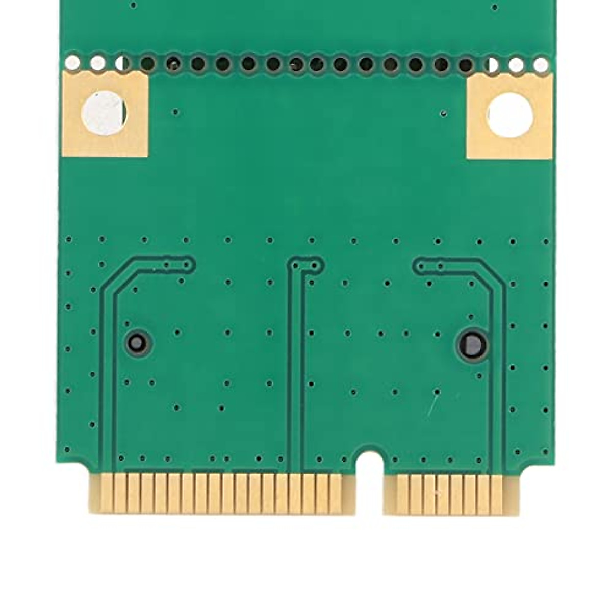 KUIDAMOS MSATA Adapter Card, 16GB High Capacity Easy to Use M.2 SSD Plug and Play for Computer