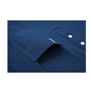 V VALANCH Mens Golf Polo Short Sleeves Performance Tennis Shirts Polyester Polo Shirts Business Polo(DeepIndigo,M=XL)