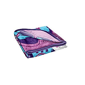 Marvel Spidey and His Amazing Friends Ghost Spider Gwen Throw Blanket - Measures 46 x 60 inches, Kids Bedding Features Gwen Stacy - Fade Resistant Super Soft Fleece (Official Product)