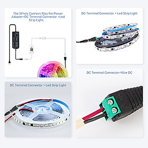 HZHFCB 3V-24V 3A 72W Power Supply Adjustable DC from 3V to 24V Variable Universal Continuous AC/DC Adapter 100V-240V AC to DC Converter with 8 Tips.