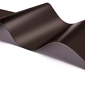 Leather Repair Patch Tape Kit Coffee Dark Brown 4 x 60 inch Self Adhesive Leather Repair Patch for Furniture, Couch, Sofa, Car Seats, Office Chair Vinyl Repair Kit