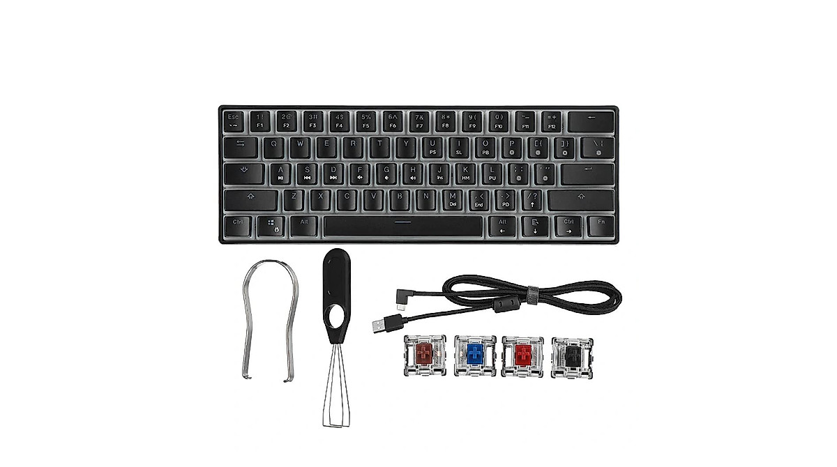GK GAMAKAY MK61 RGB Keyboard - Compact Gaming