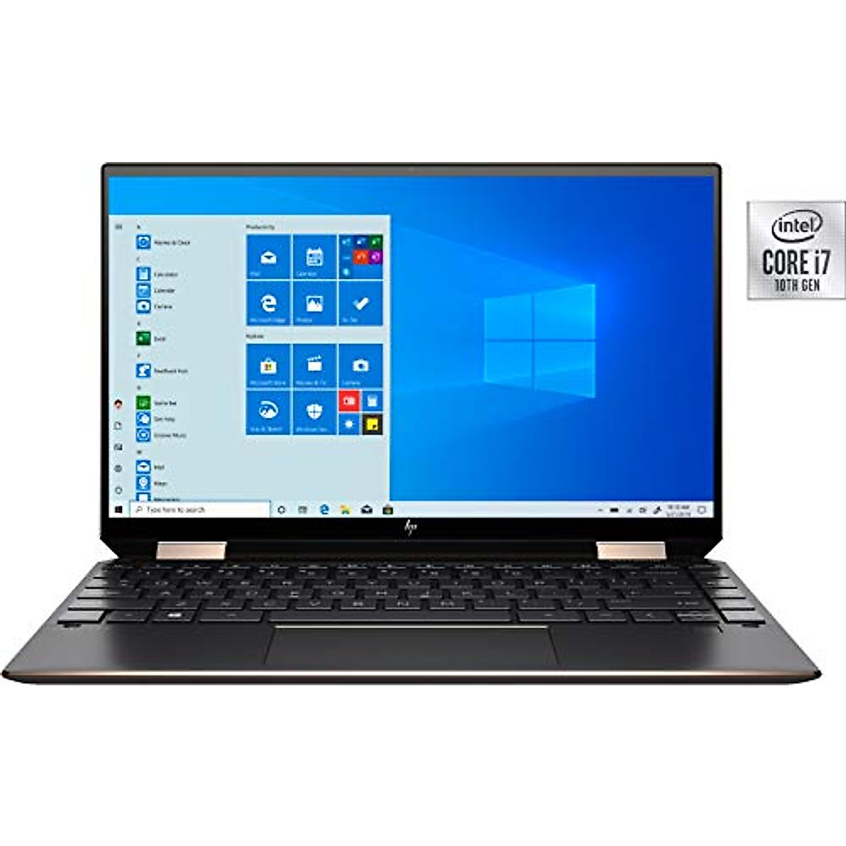 HP Spectre x360-13.3" 4K OLED Touch - 10th gen i7-10510U - 16GB - 1TB SSD - Dark Ash