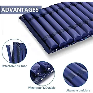 FITCONN Alternating Air Pressure Mattress, 33.5 Inch, Washable, Quiet Pump, Ideal for Bed Sores