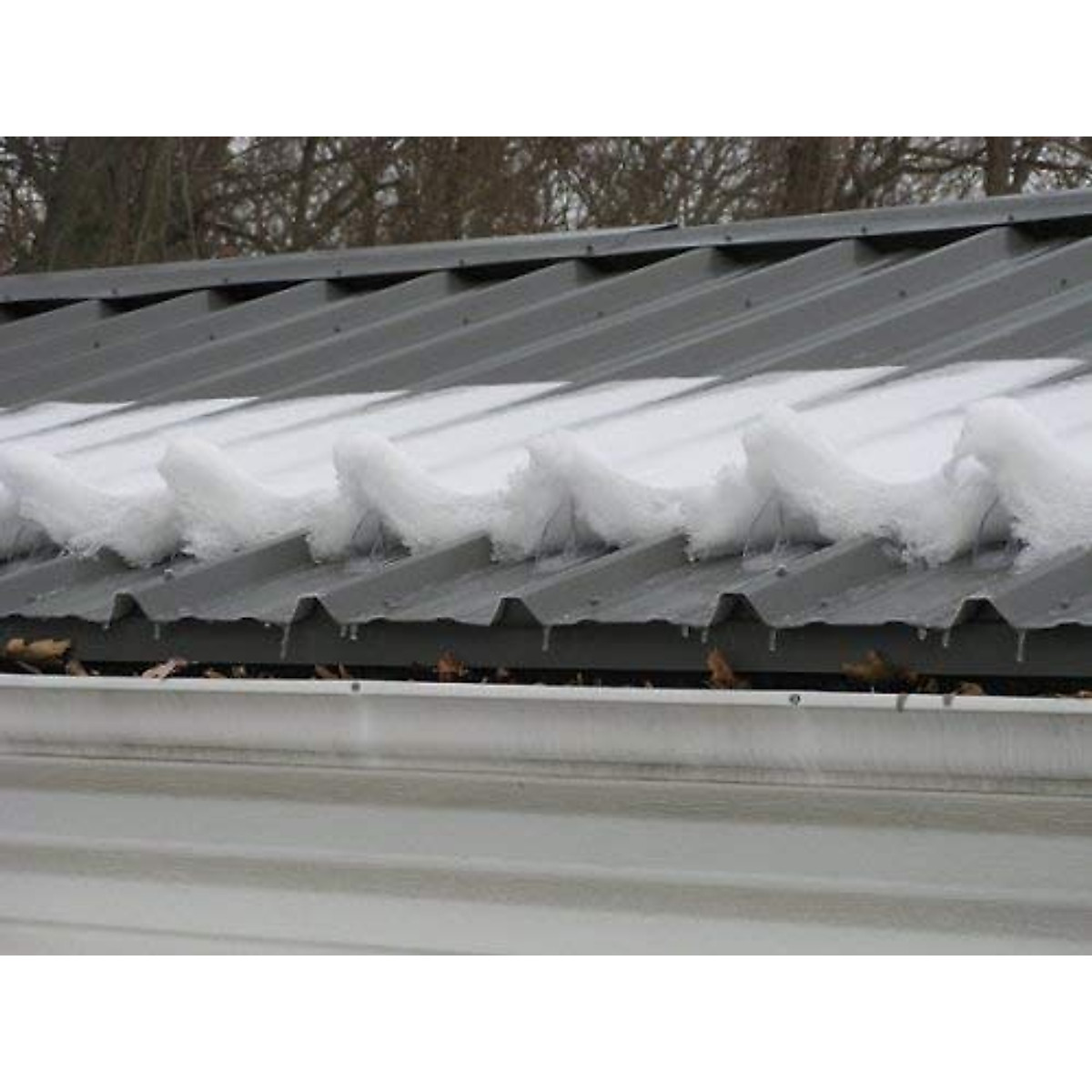 SnowBreaker Snow Guards 25 Pieces for Metal Roofs (Peel and Stick)